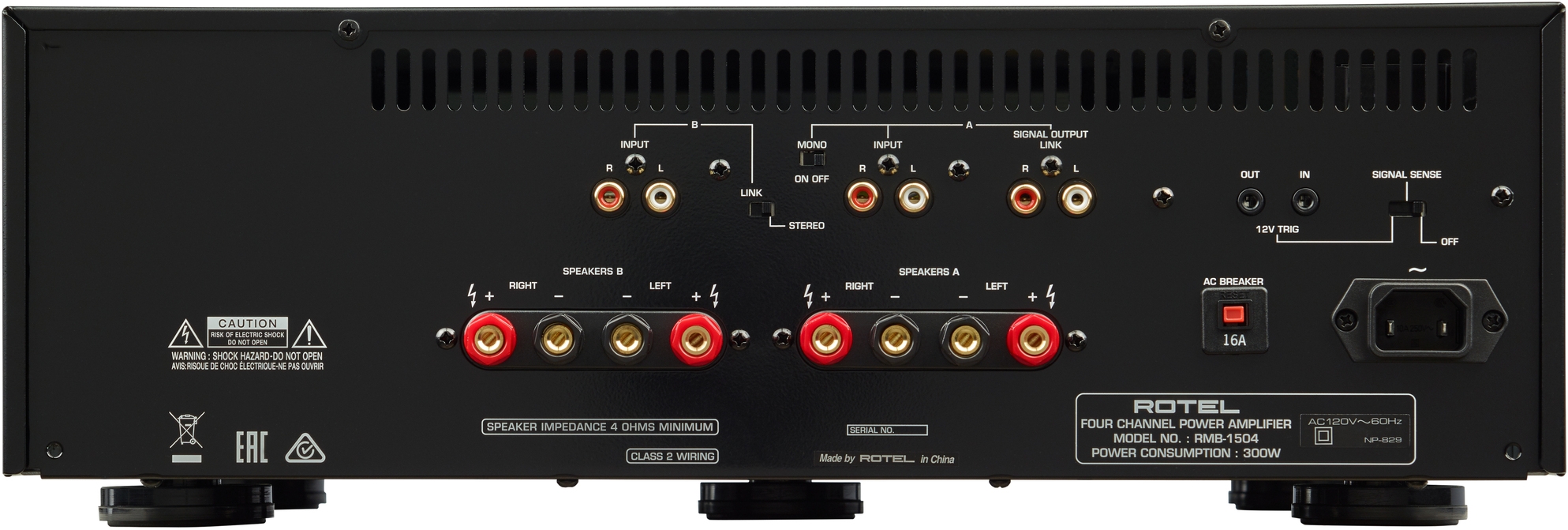 Rotel RB1581 Monoblock Power Amplifier – The Audio Experts